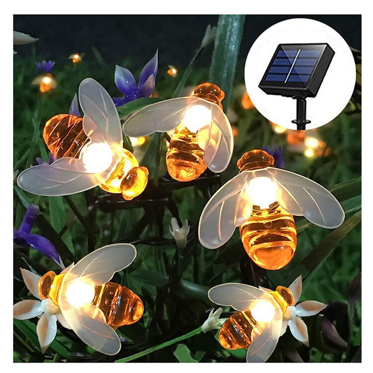 10 / 20 Led Honey Bee Fairy String Lights B-Leng O... – Vicedeal
