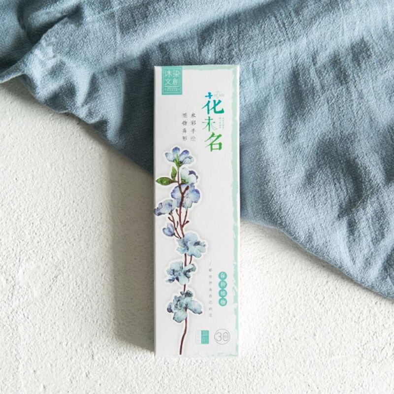 30 pcs/pack Flower label plant Student Stationery ... – Grandado