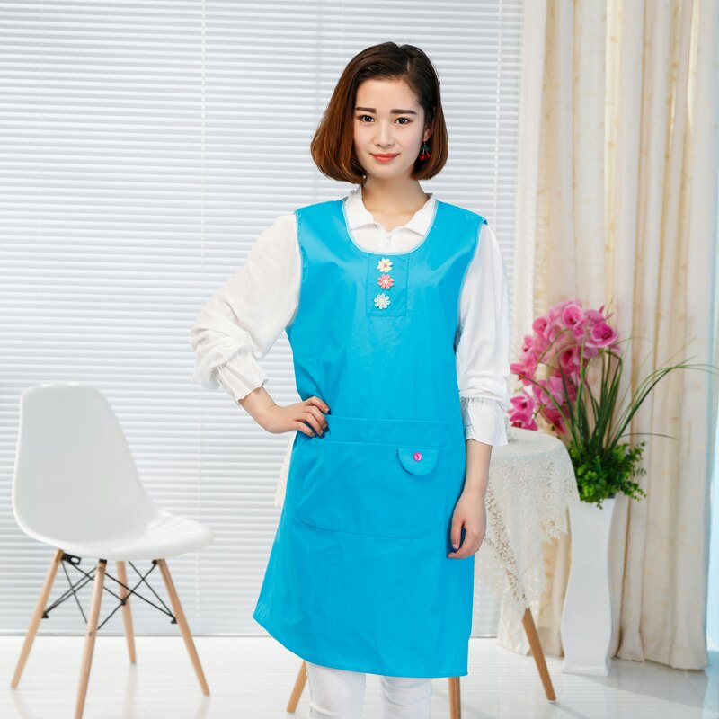Beauty salon beautician work clothes apron nail wa... – Grandado
