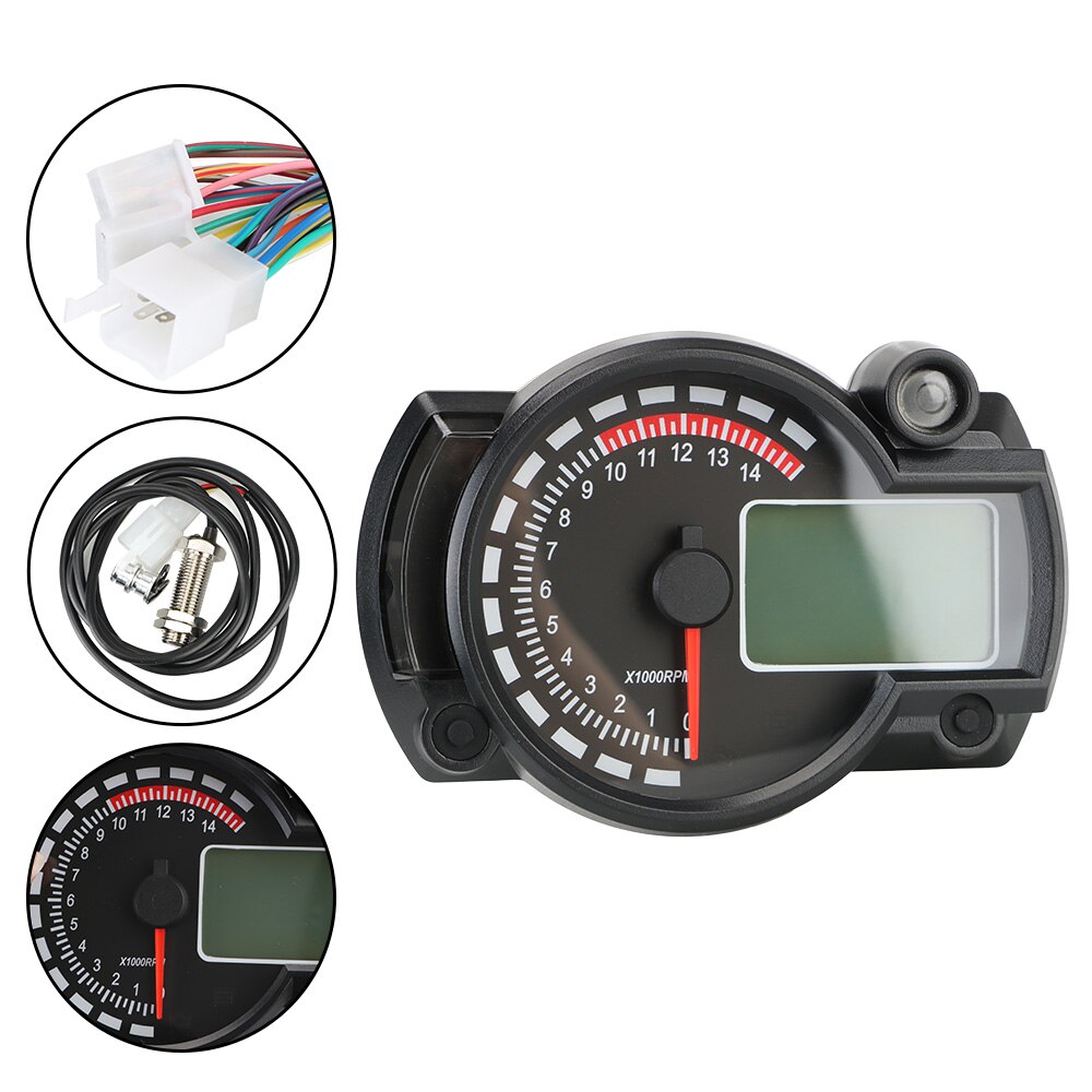 Moto Dashboard Motorcycle Meter Motorcycle Speedom... – Vicedeal