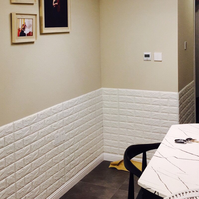 10 Sheets 3D Brick Wall stickers on the wall Wallp... – Grandado