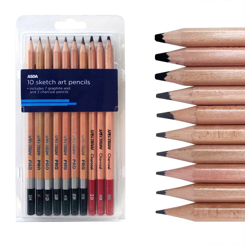 Kunstenaar 10 Stks/set Graphite 2H-8B Professionel... – Grandado