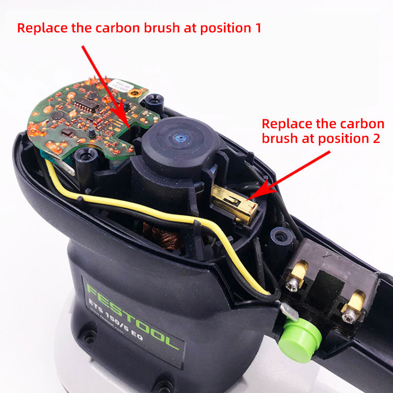 FESTOOL Automotive Dry Mill Carbon Brush ETS150 Du... – Grandado