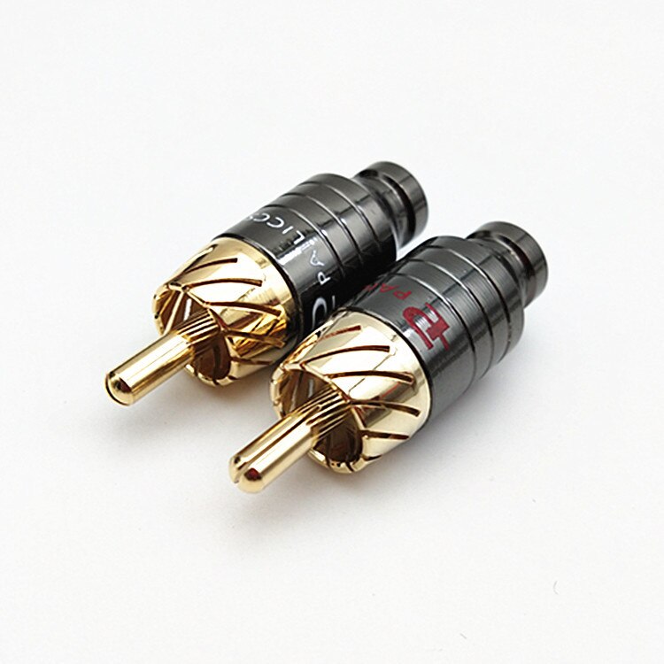 4Pcs Luxury Soldering RCA Plug Jack Connector Spea... – Grandado