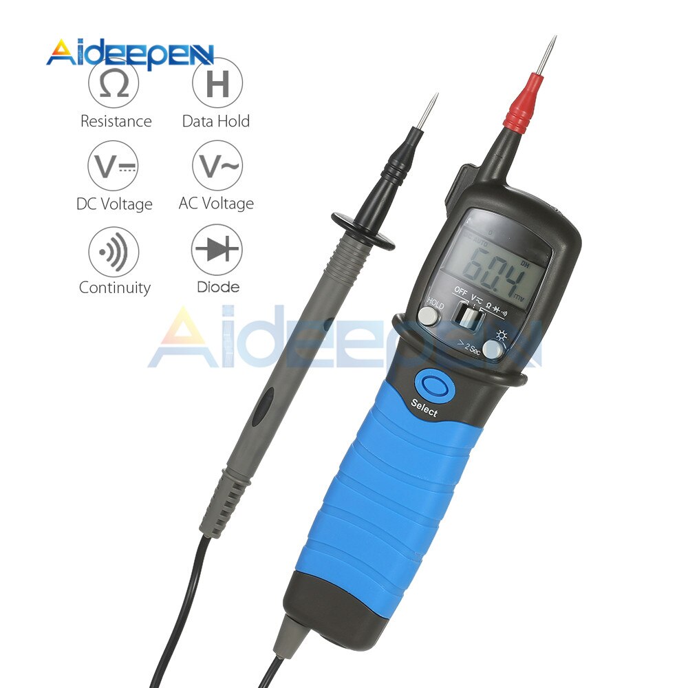 Handheld Pen Type Digital Multimeter DC/AC Voltage... – Grandado
