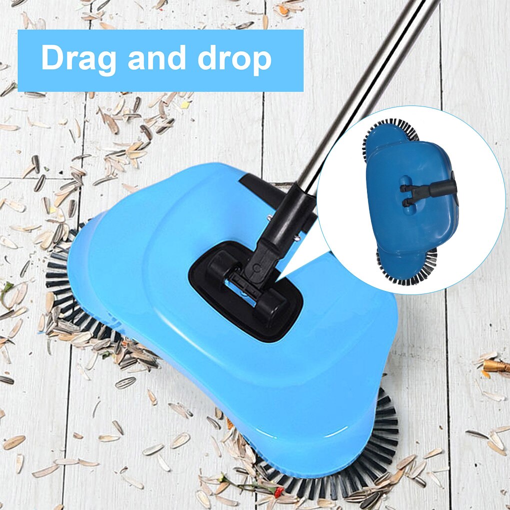 Vacuum Hand Push Soft Broom Dustpan Set Household ... – Grandado