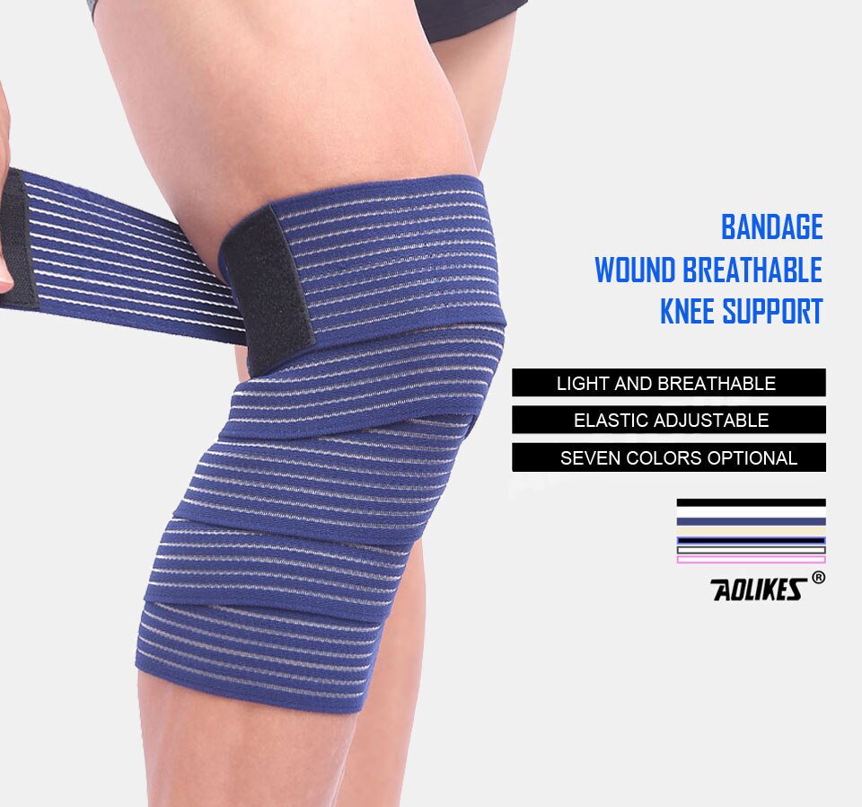 1 Pcs Sports Elastic Bandage Knee Support Leg Comp... – Vicedeal