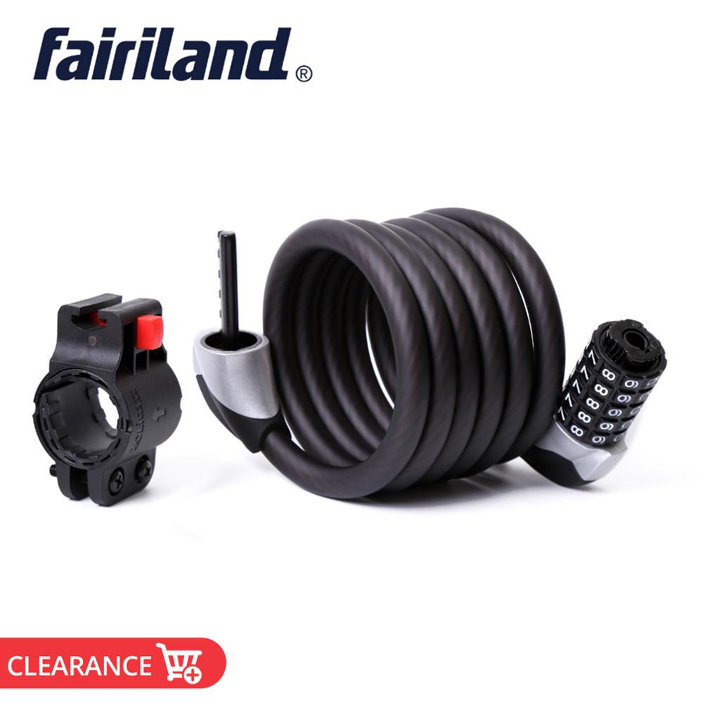 Kabel Fietsslot 6-Voeten Zelf Coiling Geïntegreerd... – Vicedeal
