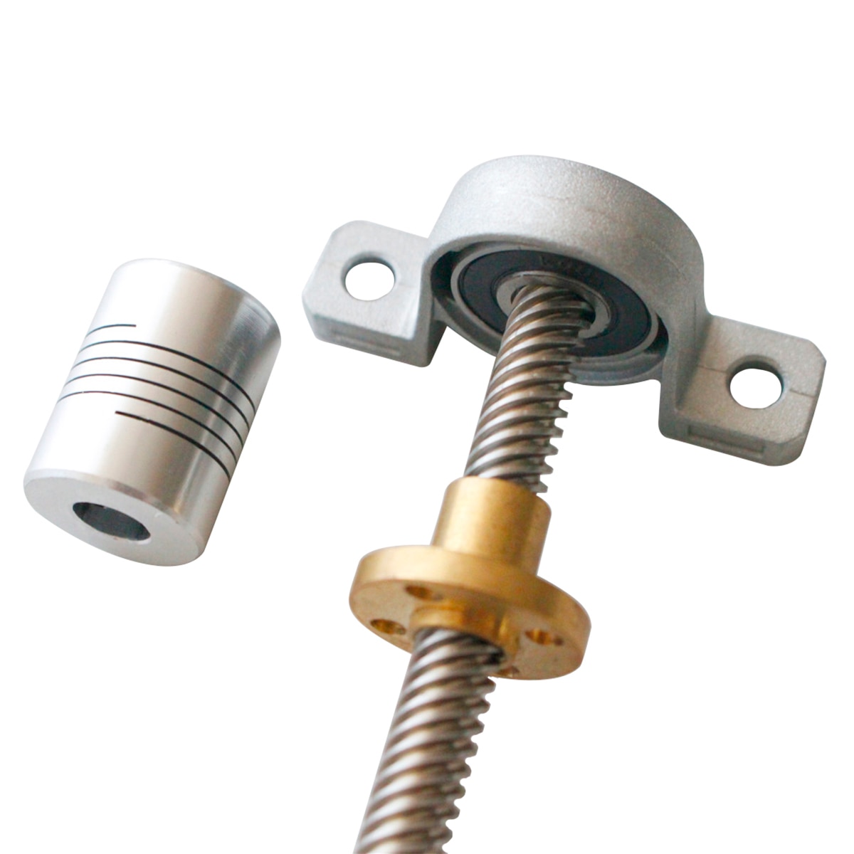 T8 Lead Screw Set 300 500 1000 1200 mm 2mm with Nu... – Vicedeal