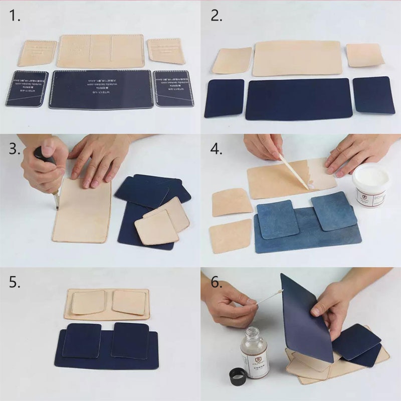 WUTA 817 Original Small Simple Wallet Acrylic Temp... – Grandado