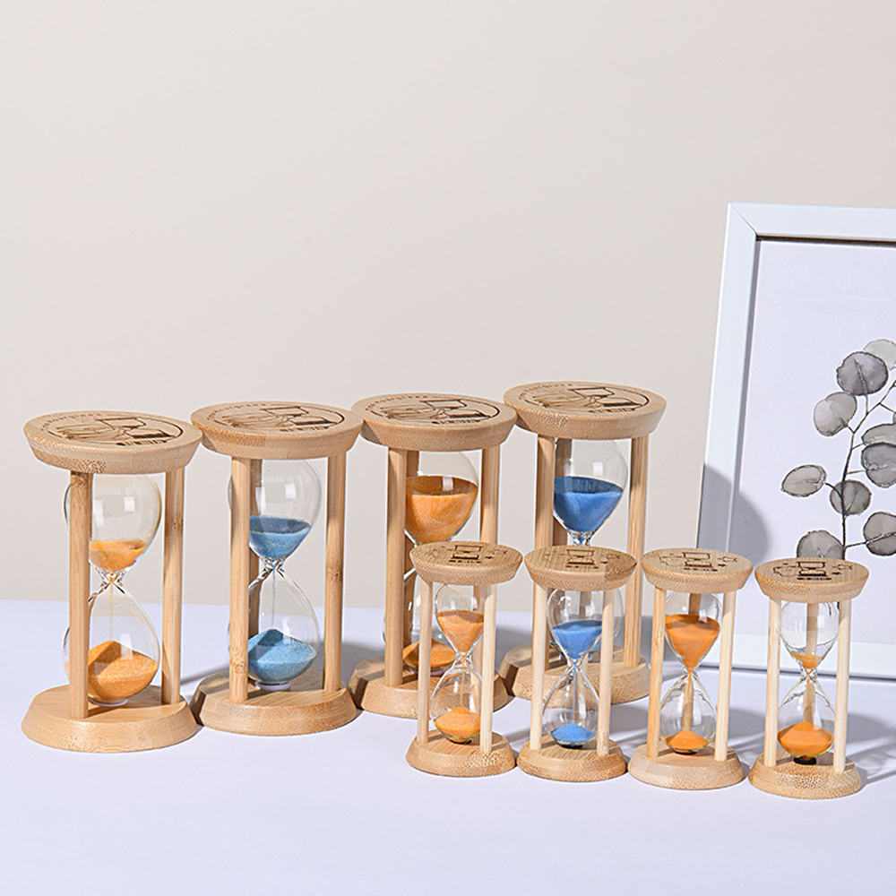 1PCS 3/5/10/15/30 Minutes Wooden Hourglass Timer H... – Vicedeal
