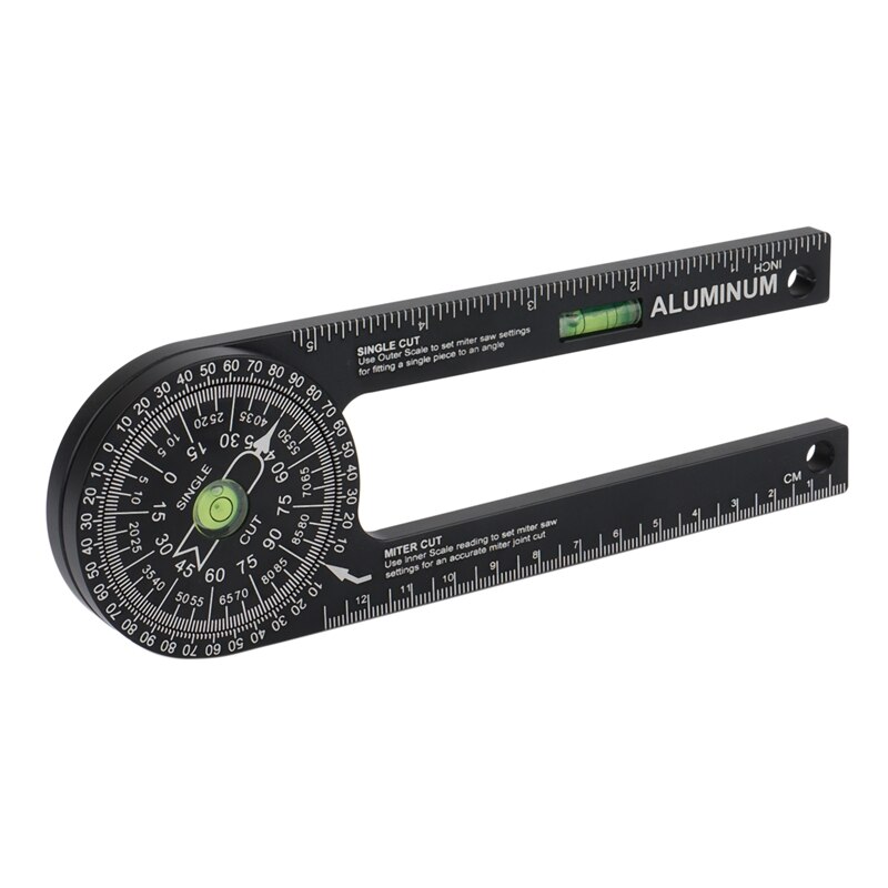 Aluminium Verstekzaag Gradenboog Hoekzoeker Voor H... – Vicedeal