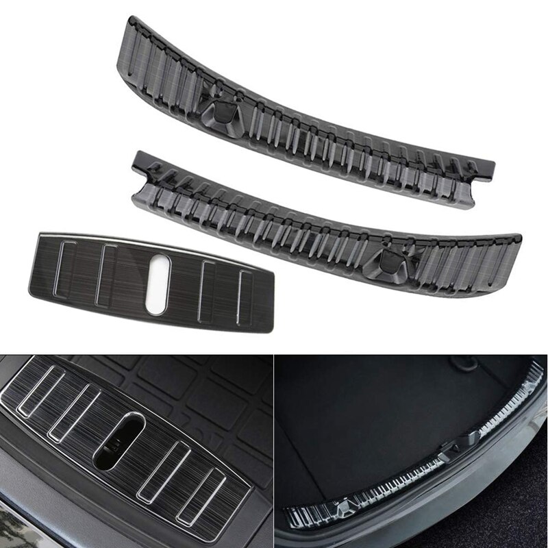 2Pcs Rear Trunk Bumper Frunk Bumper Protector Guar... – Grandado