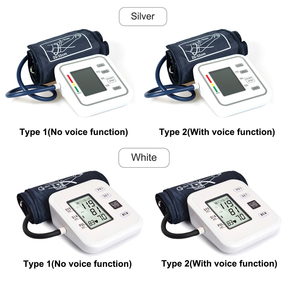 Blood Pressure Monitor Upper Arm Style Automatic E... – Grandado