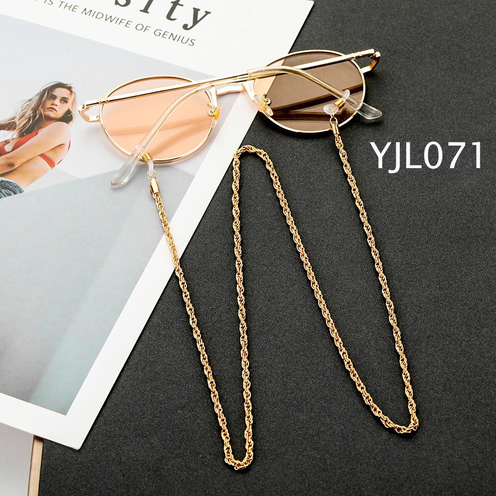 1Pcs Pearls Glasses Chains Metal Sunglasses Readin... – Vicedeal