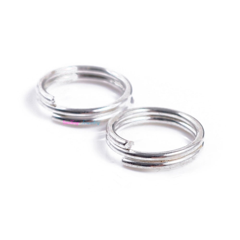 200pcs 6mm 8mm 10mm Open Double Rings Split Rings ... – Grandado