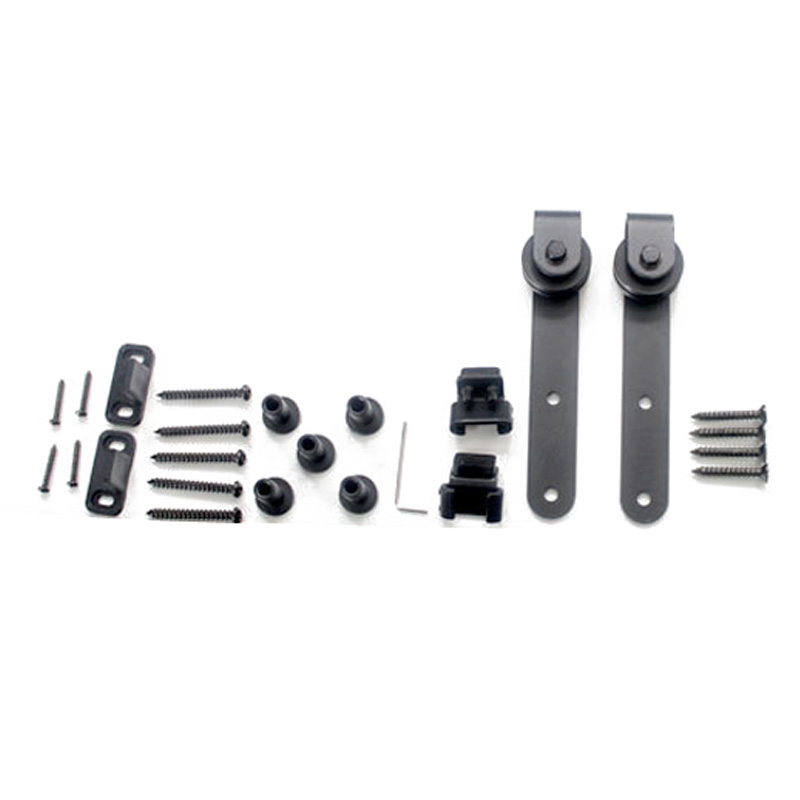 Mini Sliding Barn Door Hardware Kit Top Mounted Ha... – Vicedeal