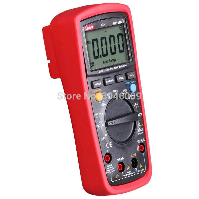 UNI-T UT139C True RMS Digital-Multimeter VFD Test ... – Vicedeal