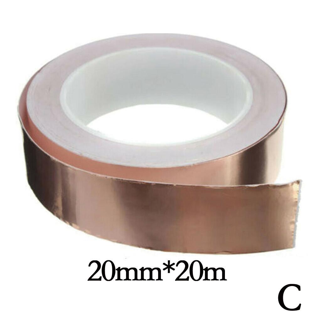 20 Meters Single Side Conductive Copper Foil Tape ... – Vicedeal