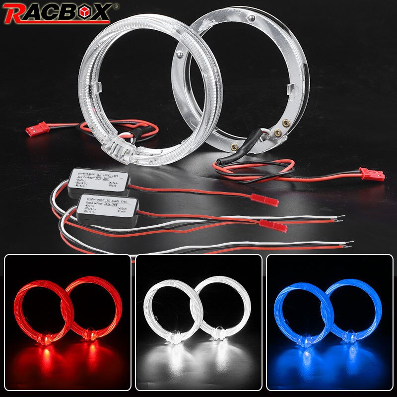80MM LED Angel Eyes For HID Bixenon Projector Lens... – Grandado