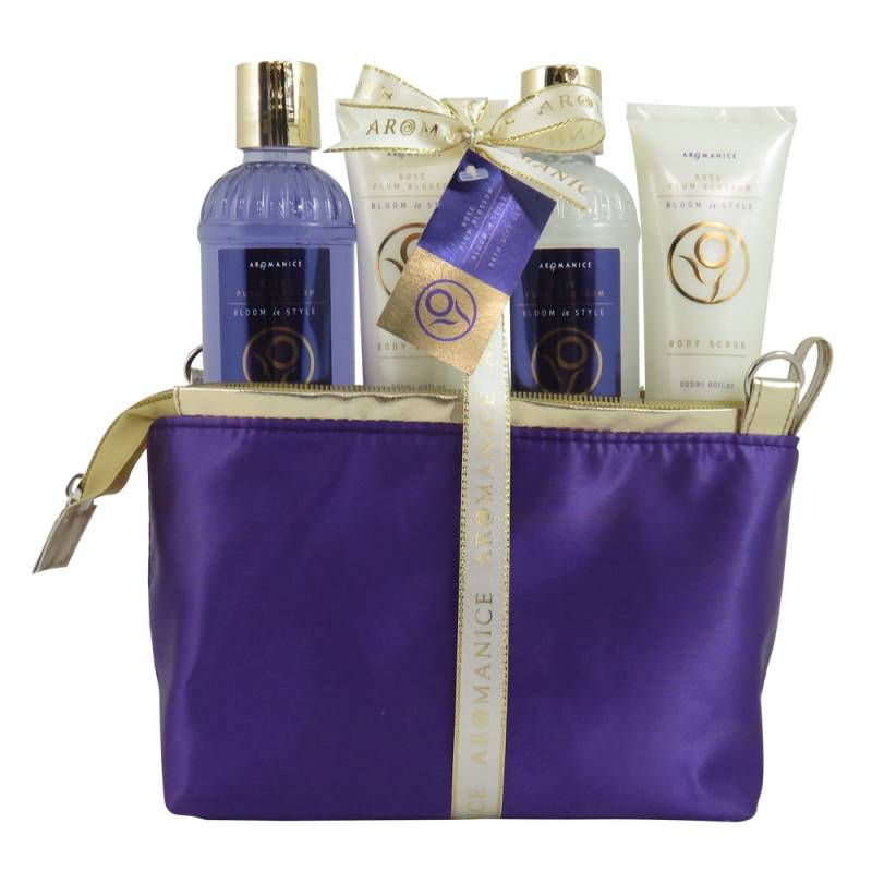 Paars En Goud Met Rose Bad Kit & Plum-Idee – Vicedeal