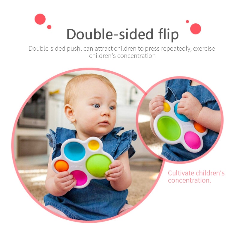 Fidget Simple Dimple Toy Brain Toys Stress Relief ... – Grandado