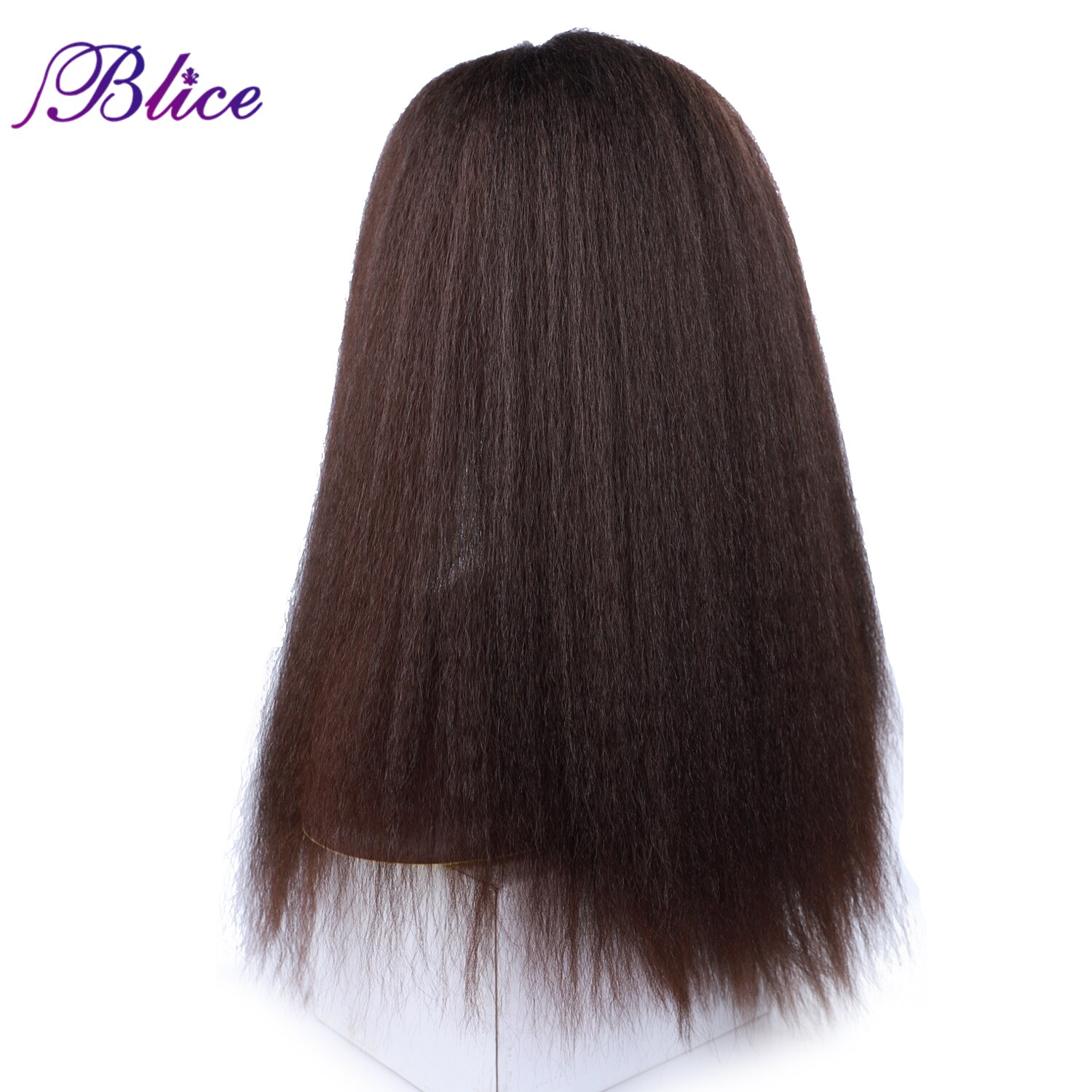Blice 2X4 Fringe Lace Deel Pruik Synthetisch Haar ... – Vicedeal