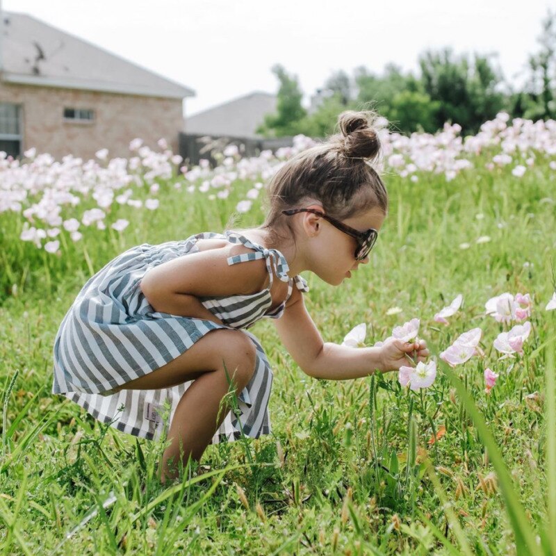 Peuter Baby Meisjes Kids Gestreepte Mouwloze Zomer... – Vicedeal