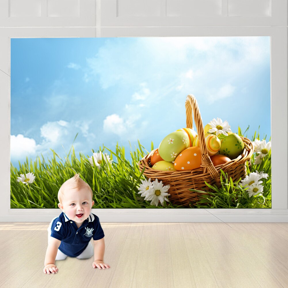 Happy Easter Backdrops Baby Shower Birthday Party ... – Vicedeal