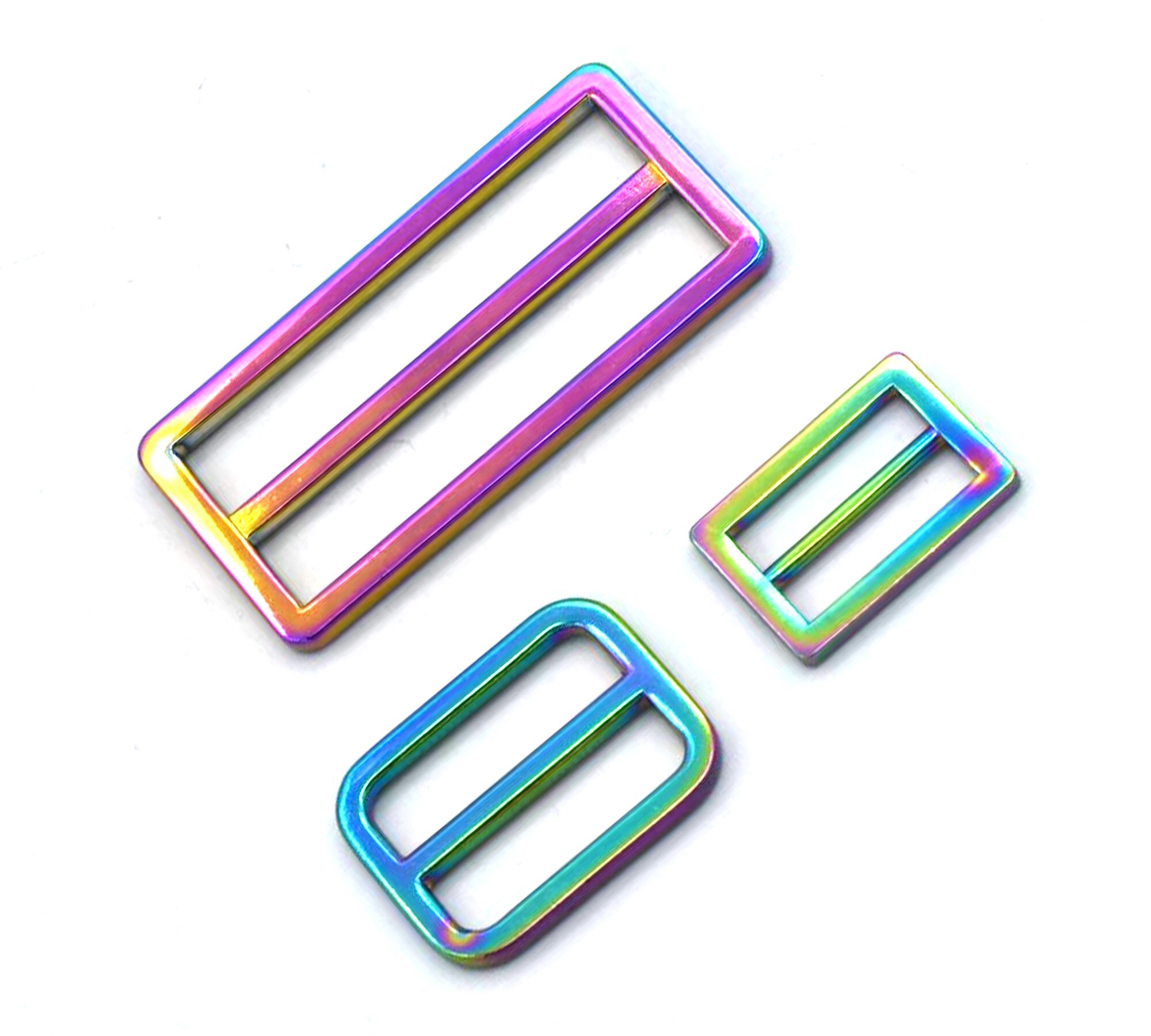 Metalen Schuif Gesp Richter Rechthoekige Gesp Drie... – Grandado