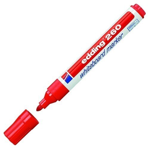 Edding 260 Whiteboard Pen 3 Black 1 Blue 1 Red – Grandado