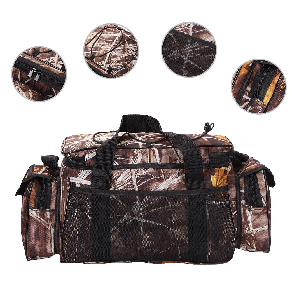 Outdoor Pole Package Fishing Tackle Bag Oxford Fab... – Grandado