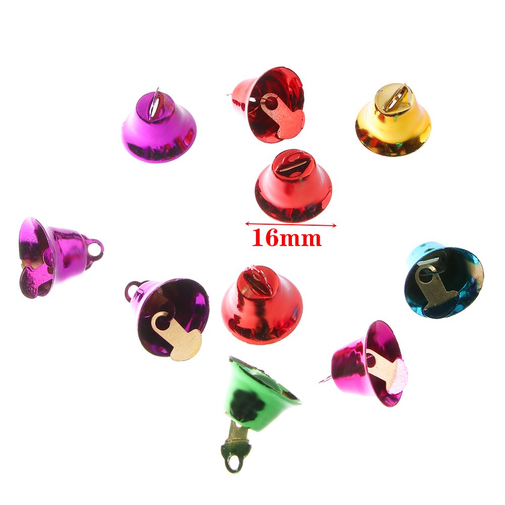 10Pcs Colorful Mini Jingle Bells Pet Hanging Metal... – Grandado
