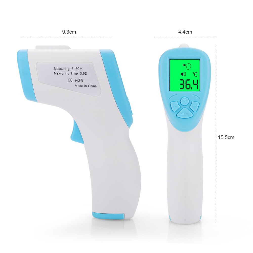 Infrarood Thermometer Non-Contact Thermometer Lich... – Vicedeal