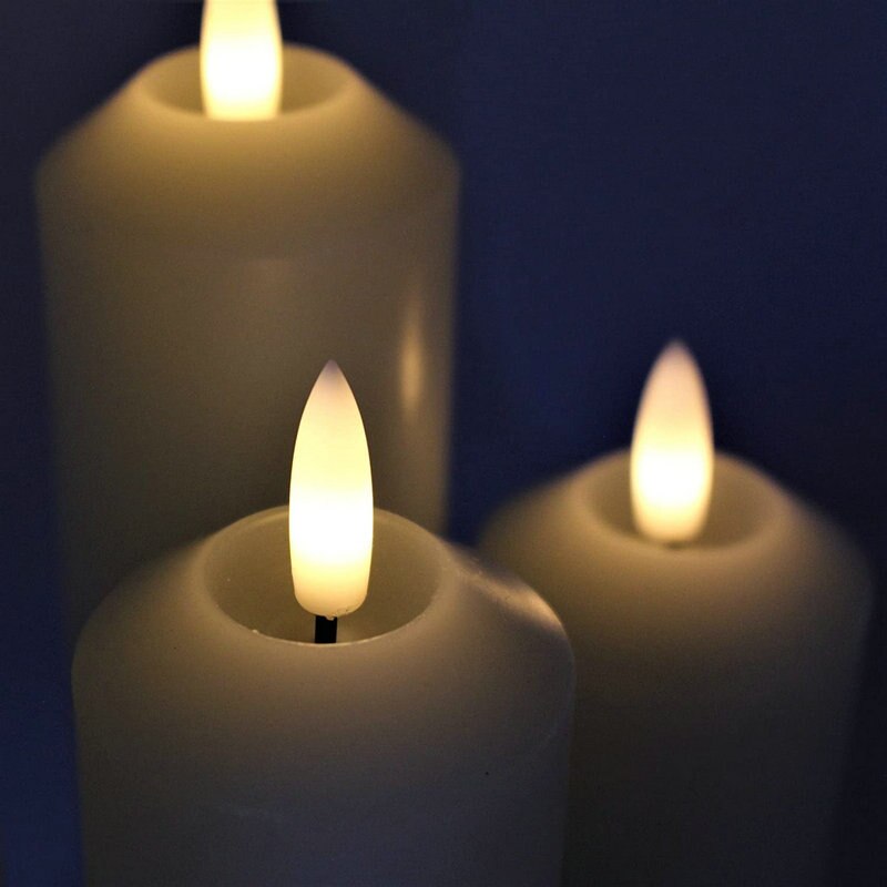 Pack of 3 Paraffin Wax Battery Operated Night Ligh... – Vicedeal