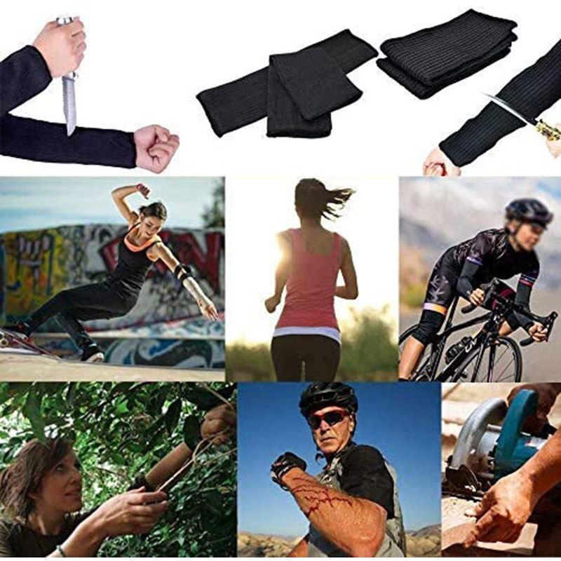 Anti Cut Gloves and Sleeve Guard Grade Level 5 Sec... – Grandado