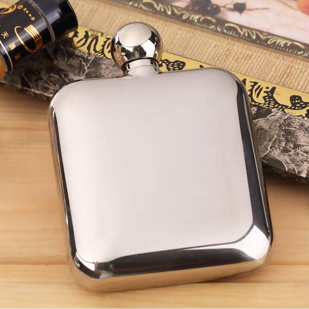 6 oz Portable Hip Flask Alcohol Flagon Drink Bottl... – Grandado