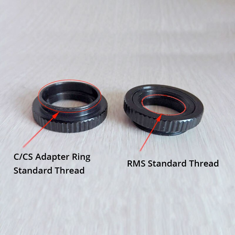 Messing Mikroskop Ziel Adapter Ring RMS M20 zu C C... – Vicedeal