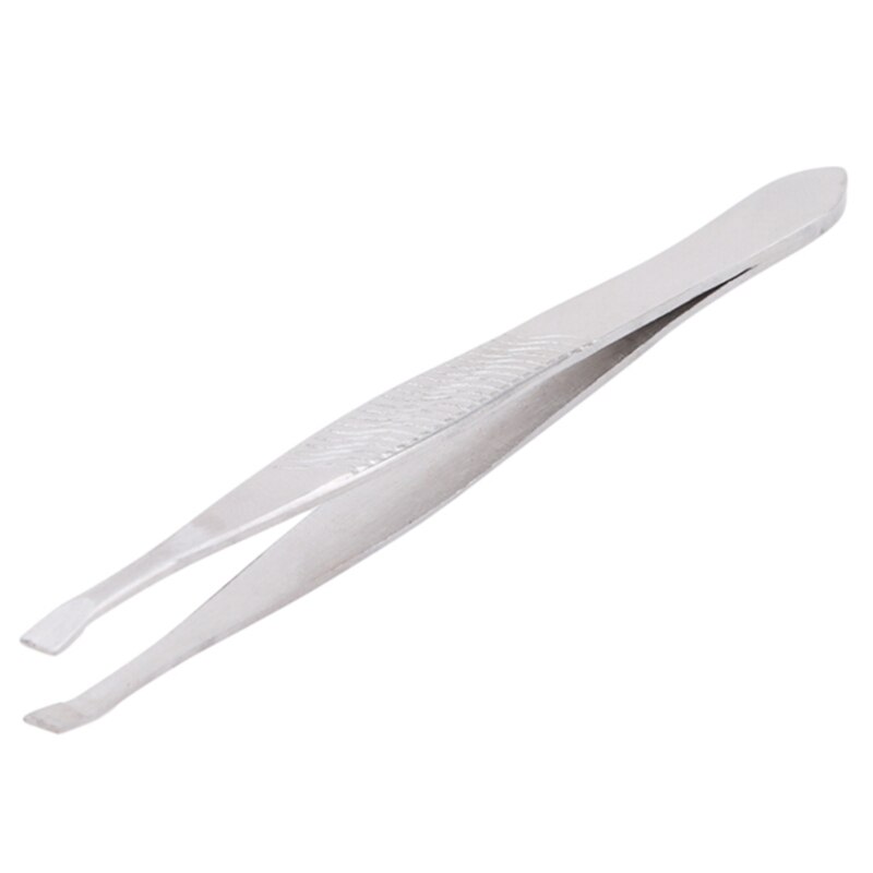 Stainless Steel Eyebrow Tweezer Oblique Pliers Pul... – Grandado