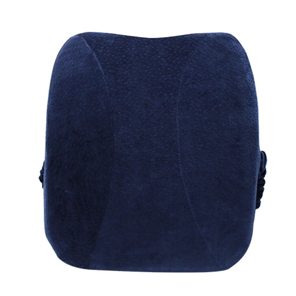 Home Office Memory Cotton Curved Lumbar Support Ch... – Grandado