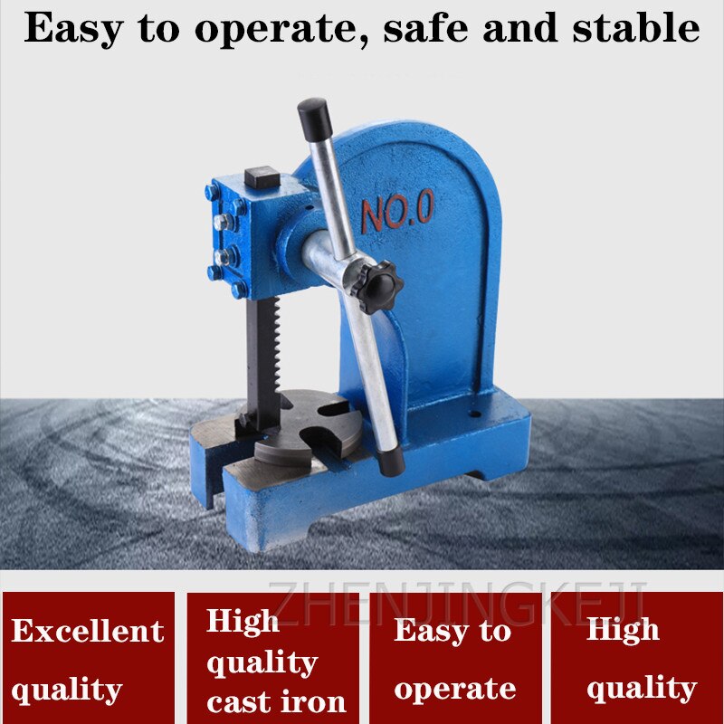 MH-YLJ Hand Press 1T Small Press 1 Ton Manual Punc... – Grandado