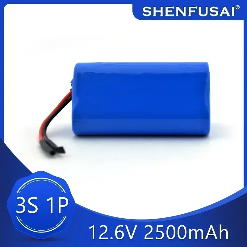 Batería de 12V 3S1P 12,6 V/11,1 V 2500mAh 18650 ba... – Grandado