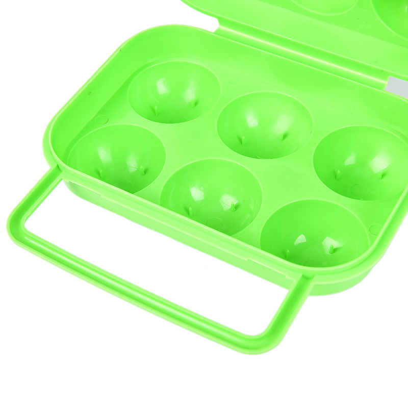 1pc Outdoor Ei Box Kunststoff 6 Grids Tragbare Cam... – Vicedeal