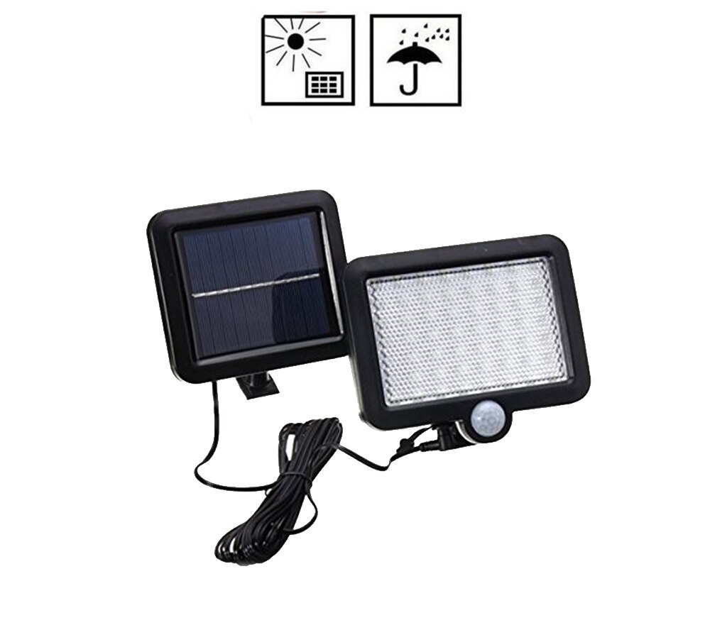 Waterproof 56/100 LED Solar Panel Power Light PIR ... – Vicedeal