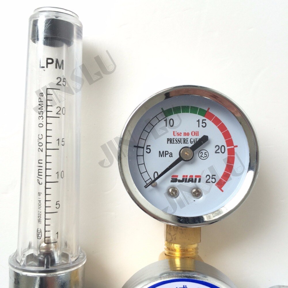 G5/8-14 AR Reducer Pressure Gas Flowmeter Argon Re... – Grandado