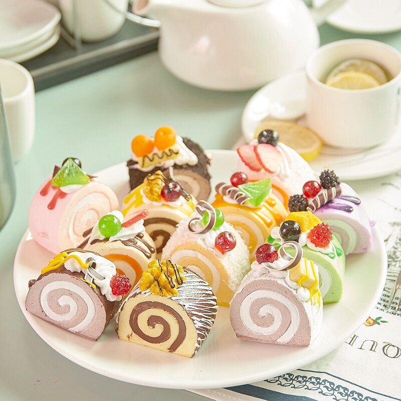 12pcs / set simulation food food model Hokkaido Sw... – Grandado