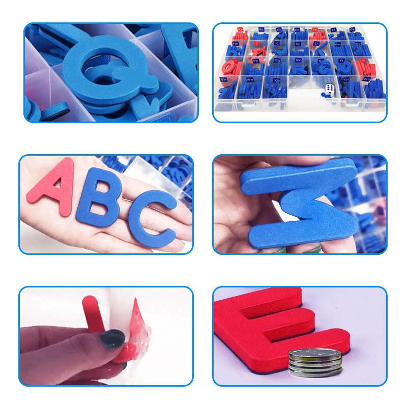 Fridge Magnet 26 Alphabet Letters Toddlers Kids Le... – Grandado