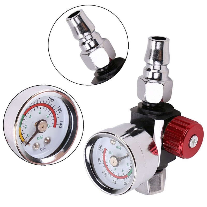 1/4 Inches Luchtdruk Regulator Met Gauge 0-140PSI ... – Grandado