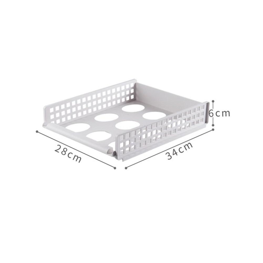 Plastic Layered Partitions Storage Rack Stackable ... – Vicedeal