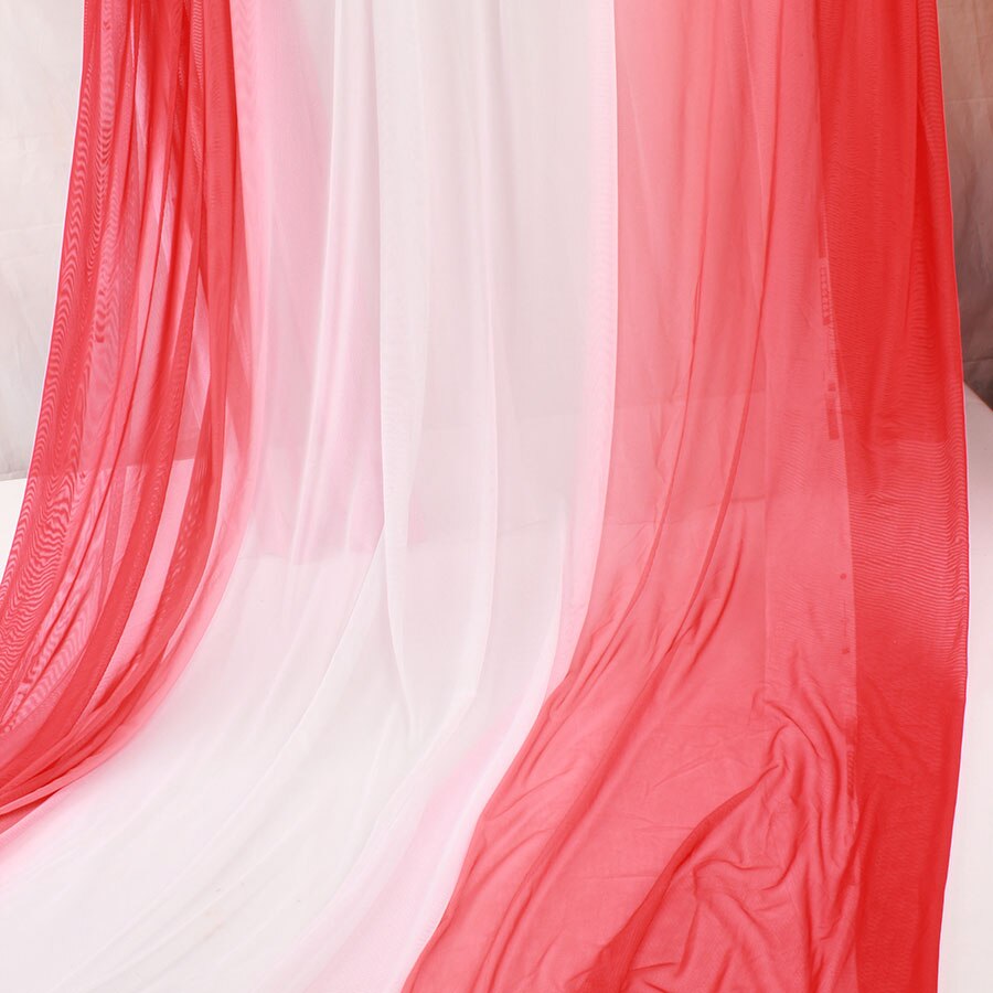 2 tone Gradient Spandex Mesh Net Fabric Activewear... – Vicedeal